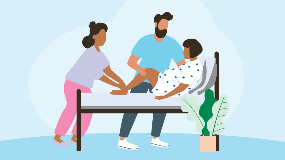 Painful Birth Pushing