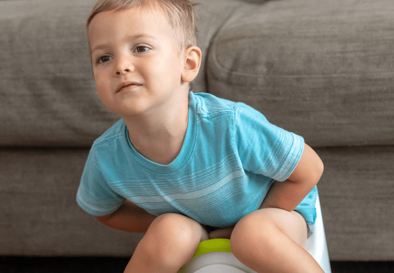 Kids Going Poop Outside