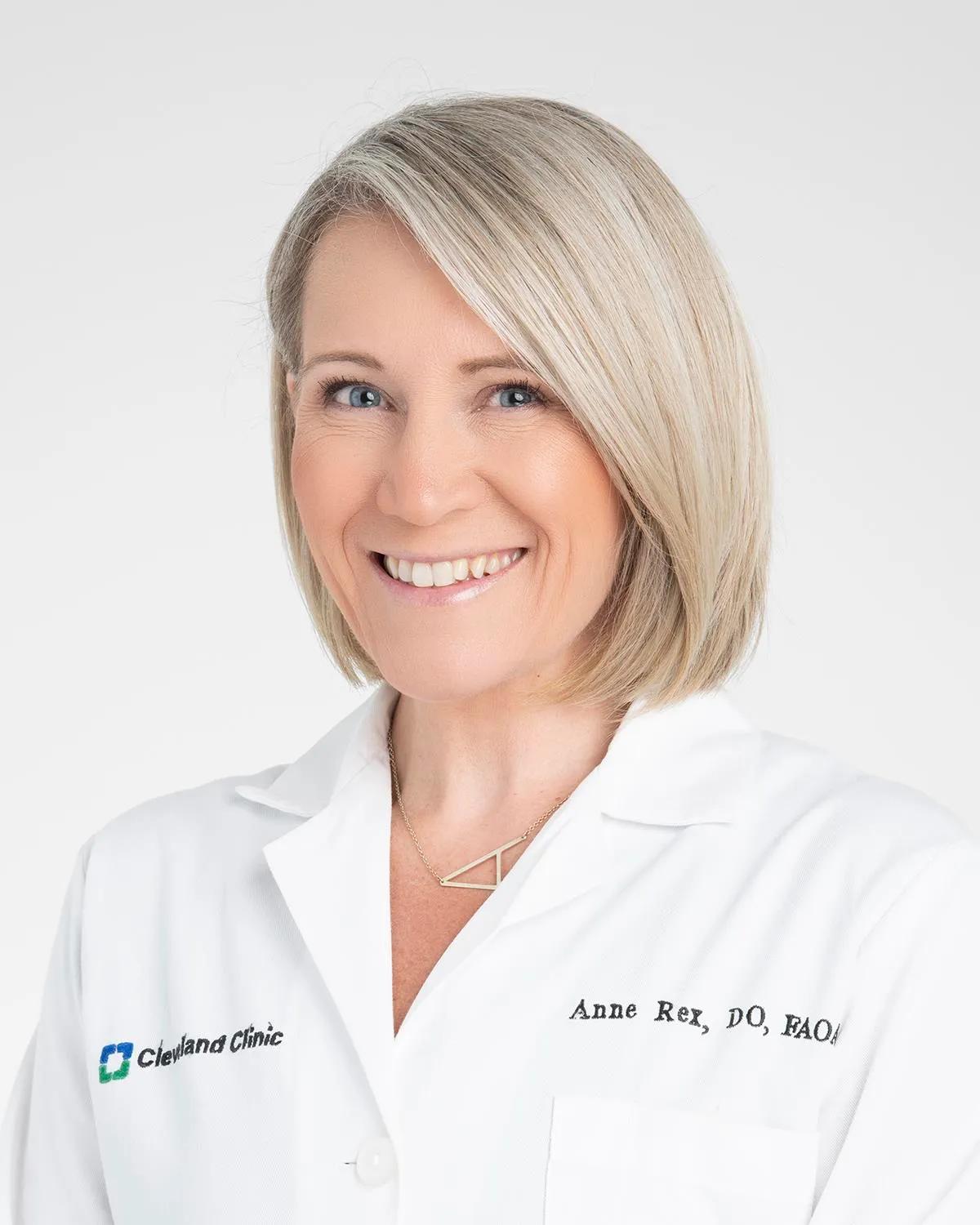 Dr. Anne Rex, DO - Mentor, OH - Sports Medicine - Request Appointment