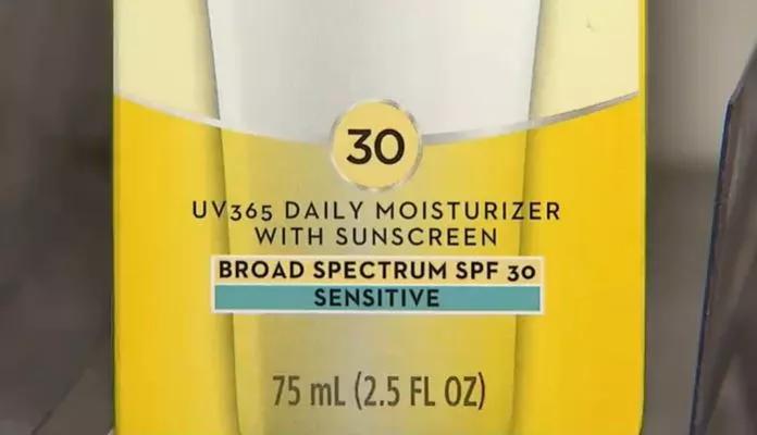 Sunscreen-label