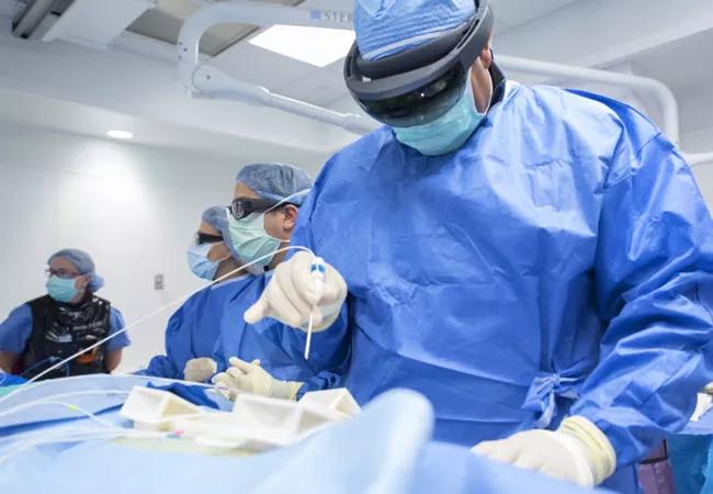 Use of Augmented Reality in Microwave Ablation for Liver Cancer