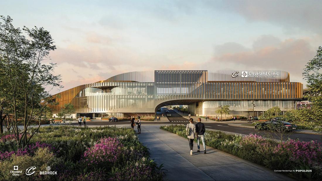 Cleveland Cavaliers, Cleveland Clinic and Bedrock Real Estate Break ...