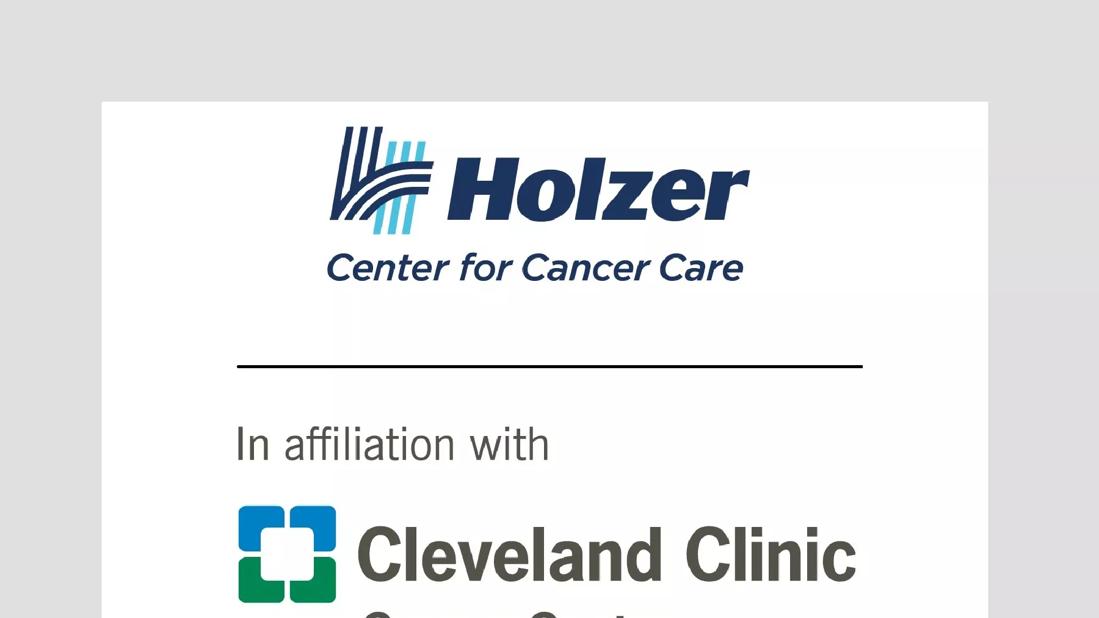 Holzer Center for Cancer Care Announces Affiliation with Cleveland ...