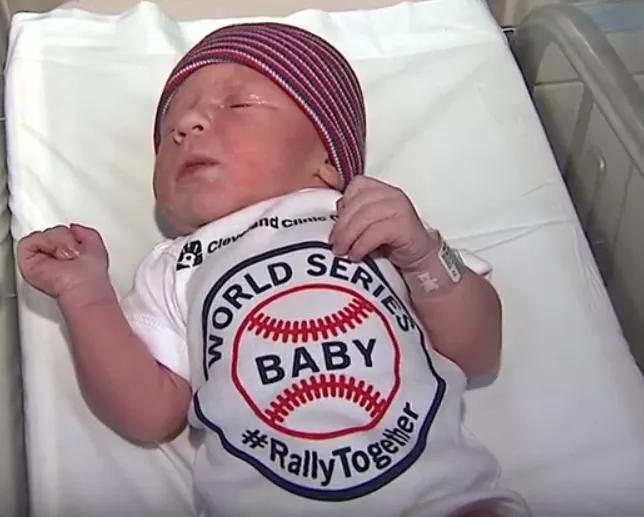 Cleveland Clinic Bundles Newborns in World Series Gear