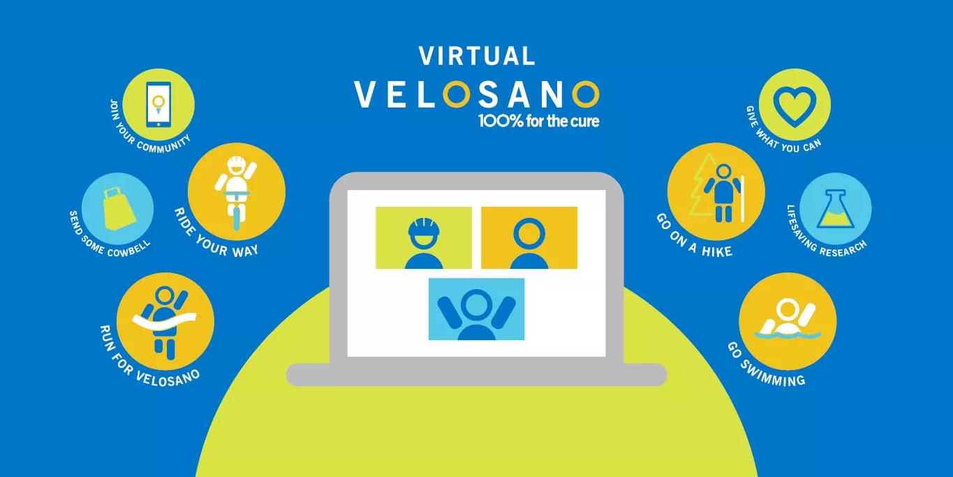 VeloSano “Bike to Cure” Weekend Goes Virtual For 2020